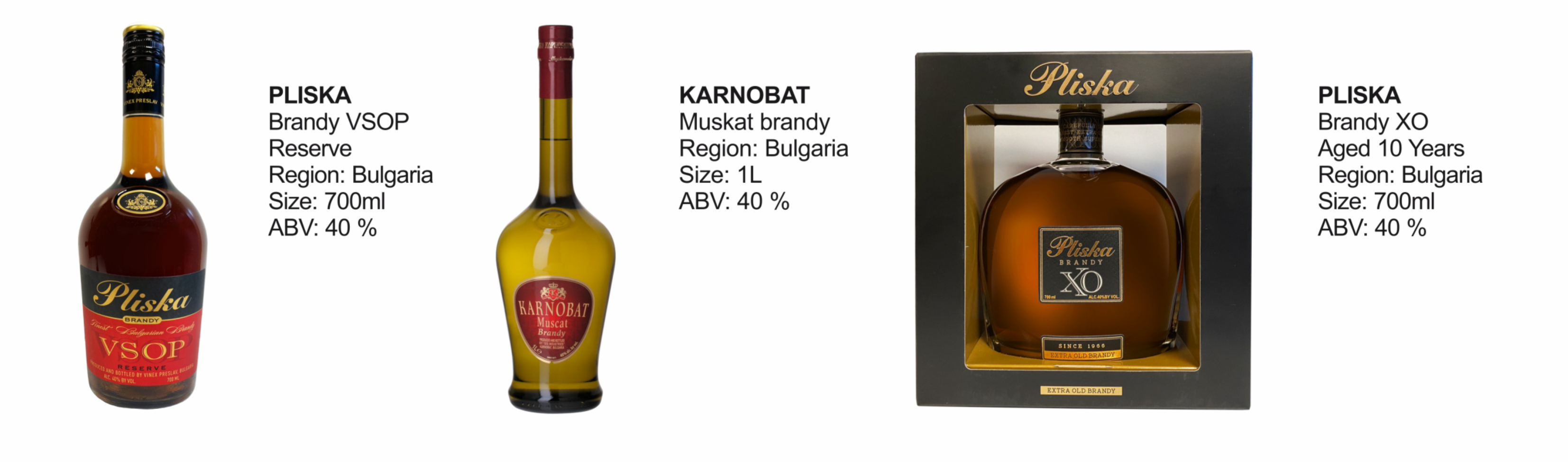 Brandy from Bulgaria – INTERBALT Products